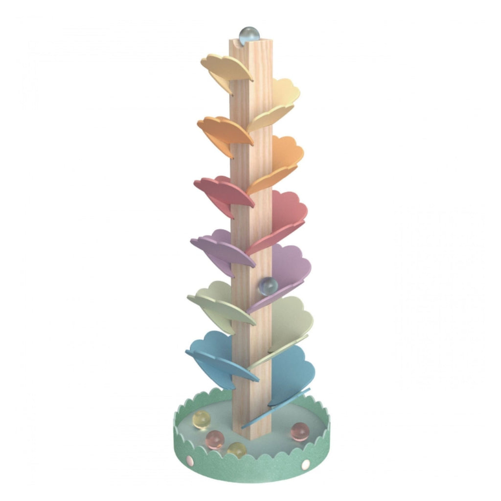 Wooden musical marble tree run – meKID