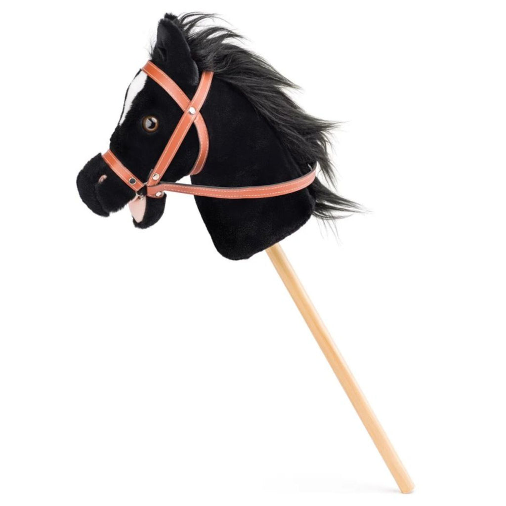 Hobby Horse rotaļu zirgs bērniem ar skaņām Barons- melns – meKID