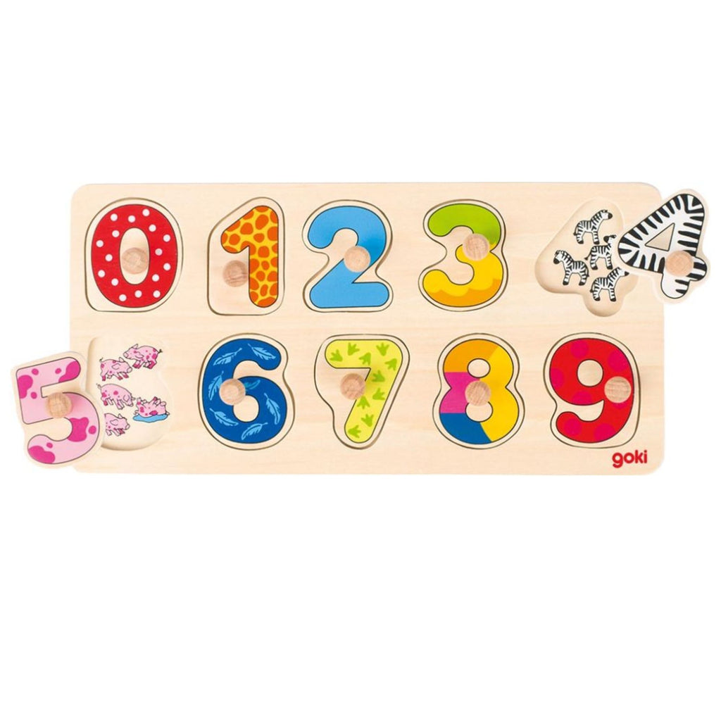 Learn to count - numbers background puzzle – meKID